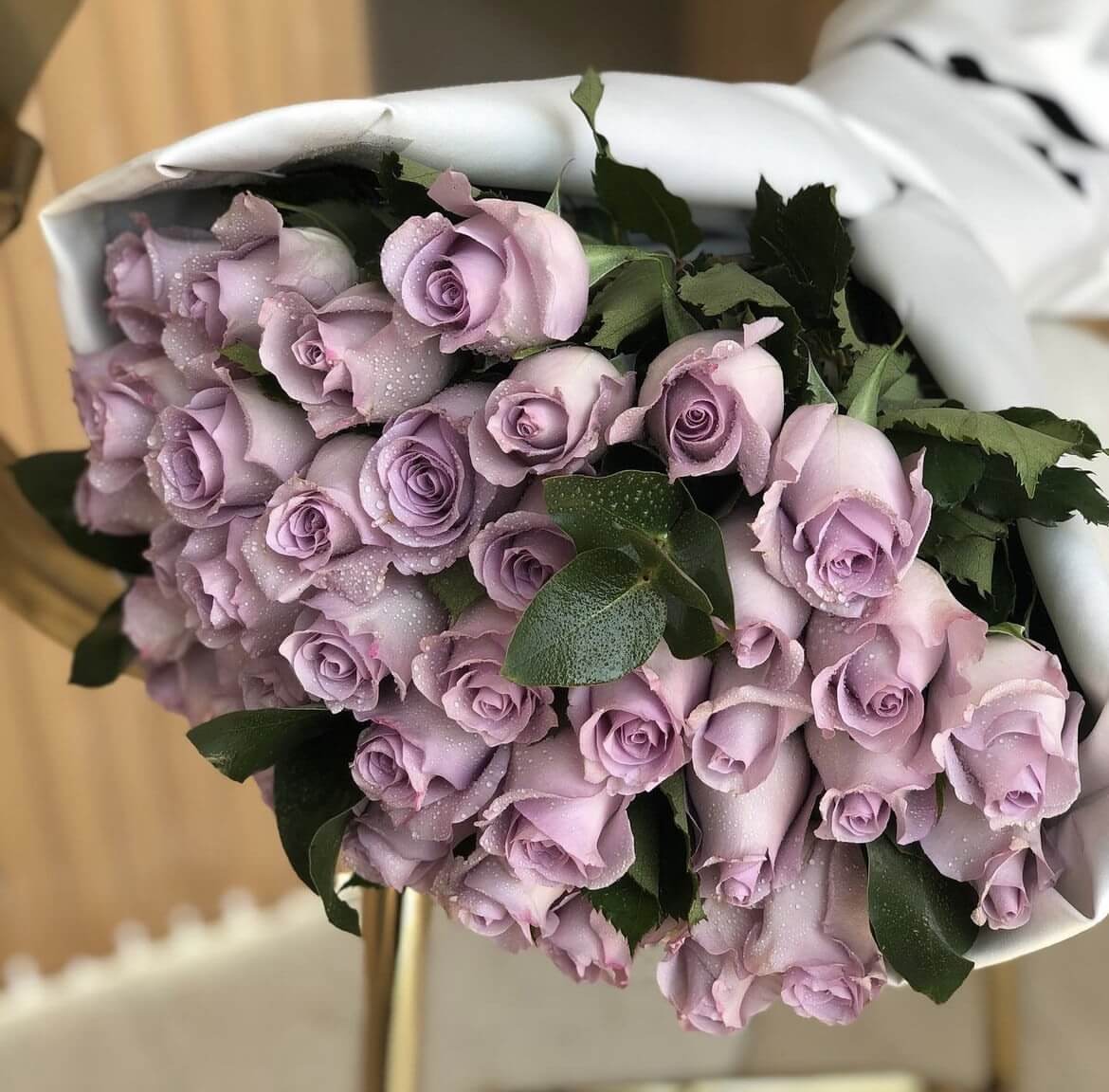 80 lilac roses - 1 business day lead time - Rosa Bespoke Flowers